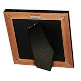 Heart Collage Brown Wood Picture Frame With Heart Mat for Four 4x4 ...