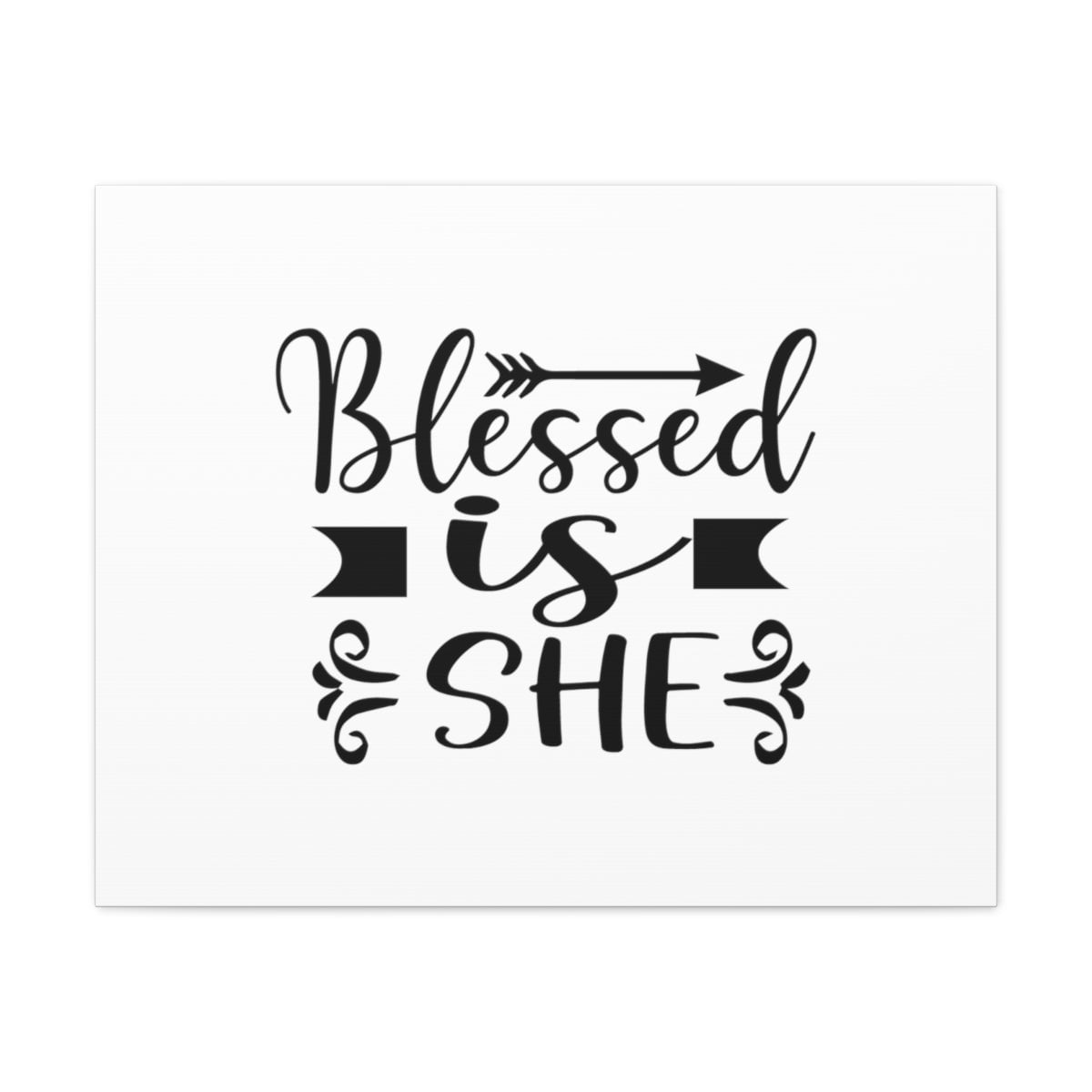Scripture Walls Blessed Is She John 1:16 Christian Wall Art Bible Verse ...