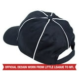 Crown Sporting Goods Official Black with White Stripes Referee Hat ...