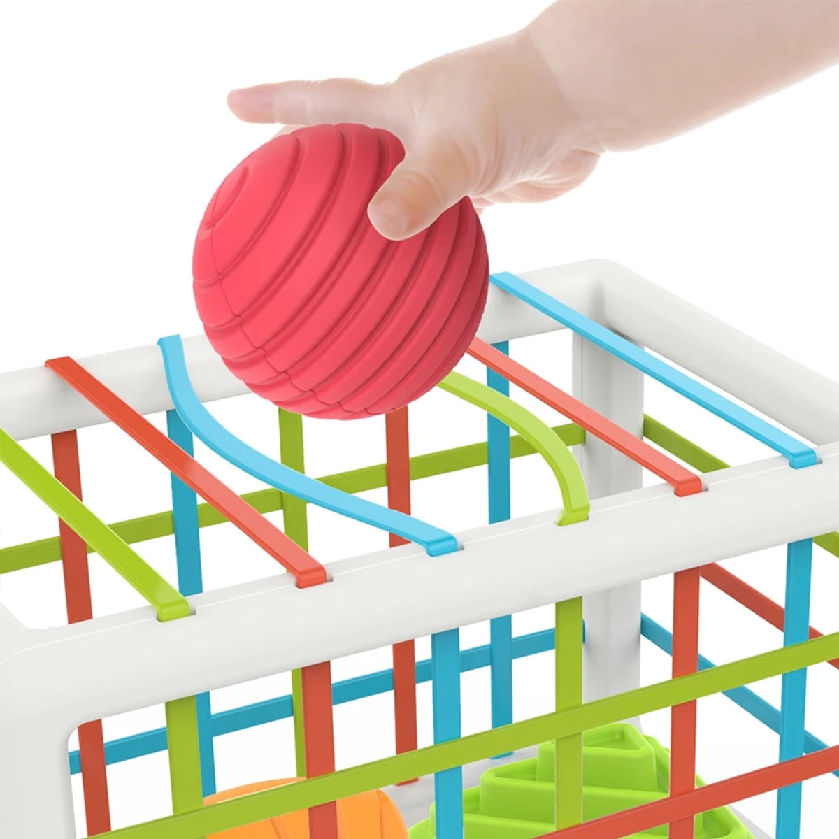 Buy MTFun Shape Sorting Baby Toy for Christmas Gift Sensory Shape ...