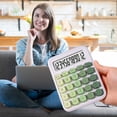 Ycandiee Color Calculator, Cute Mini Desktop Calculator with Big ...
