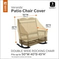 Classic Accessories Veranda™ Double-Wide Patio Rocking Chair Cover ...