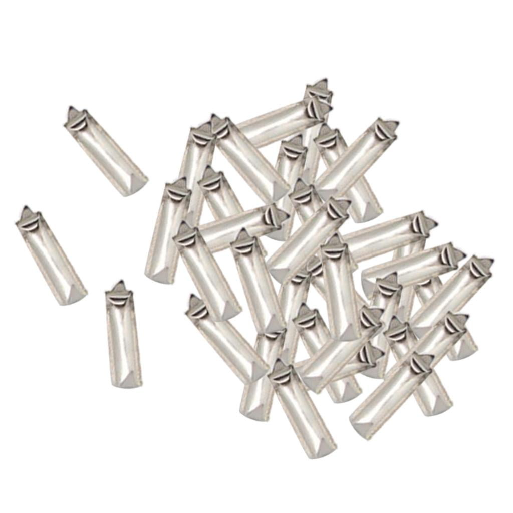 30pcs 15mm Garment Rivet English Letter Claw Stud for Bag, Shoes,Jeans ...