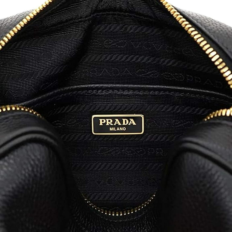 Prada Milano Vitello Phenix Nero Leather Crossbody Bag Web Prada Milano Vitello Phenix Nero Leather Crossbody Bag Web