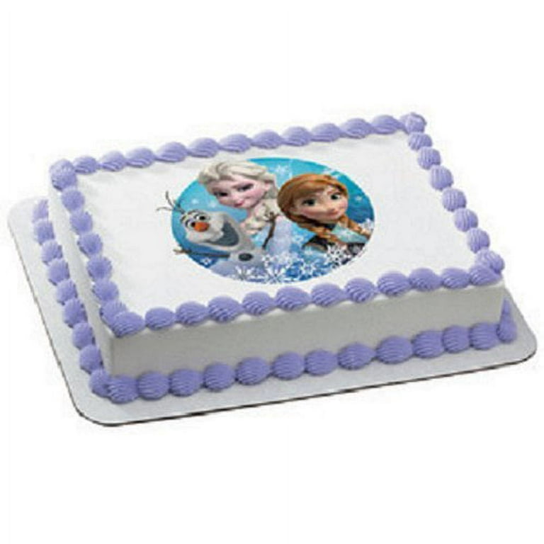 Frozen Edible Cake Topper Disney Frozen Personalized Edible