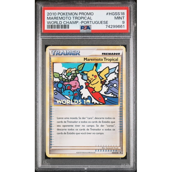 2010 Pokemon World Championships Promo Maremoto Tropical World Champ ...