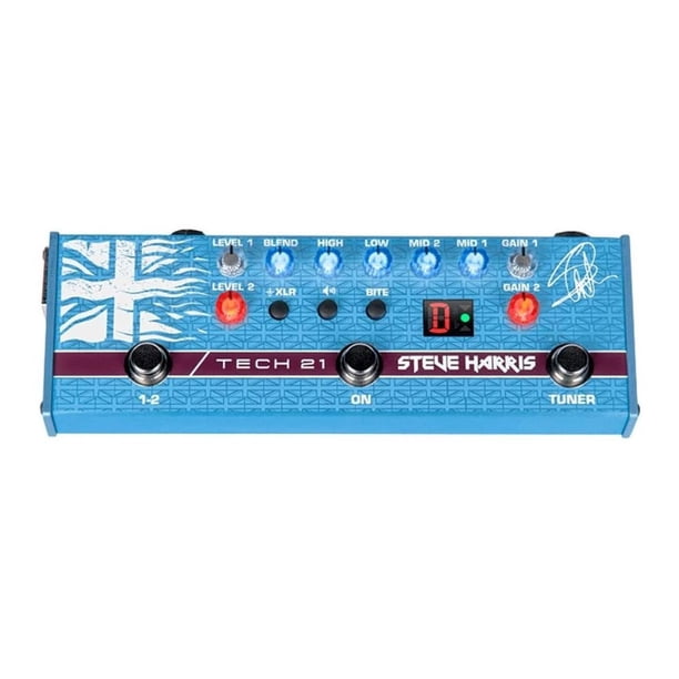 Pedal SansAmp Signature Tech 21 Steve Harris SH1 | Walmart en línea