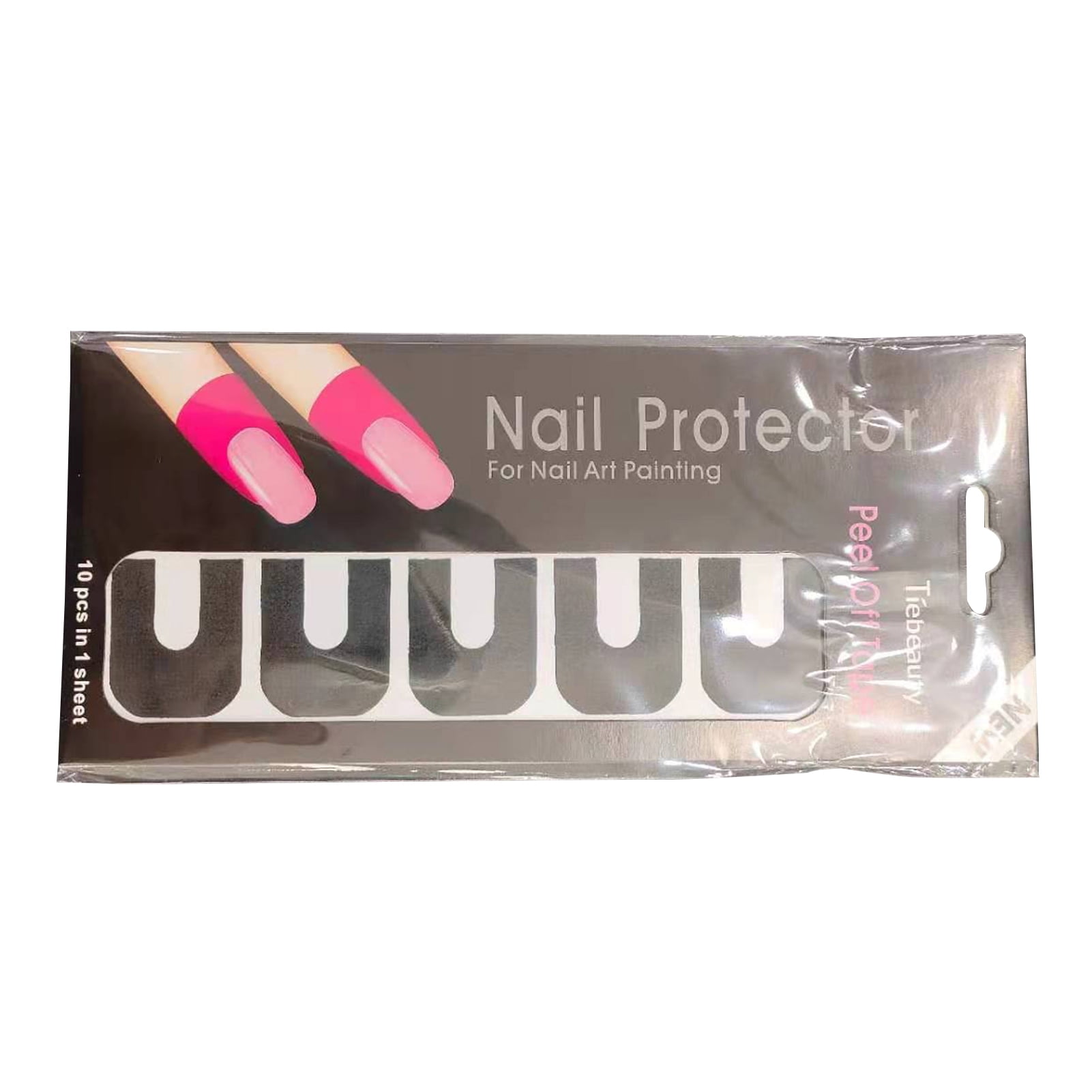 Opolski Nail Peel Off Tape U-shape Spill Proof Manicure Accessories ...