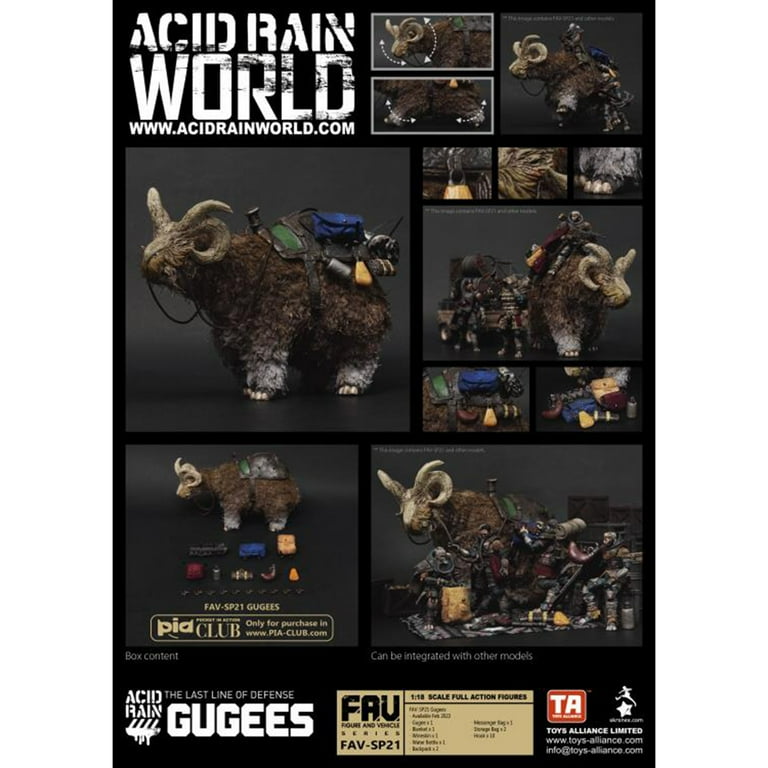 Acid Rain FAV-SP21 Exclusive Gugees Action Figure Set Acid Rain FAV-SP21 Exclusive Gugees Action Figure Set