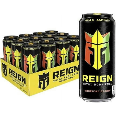 Reign Total Body Fuel ROW Variety Pack, Energy Drink, 16 fl oz, Pack of ...