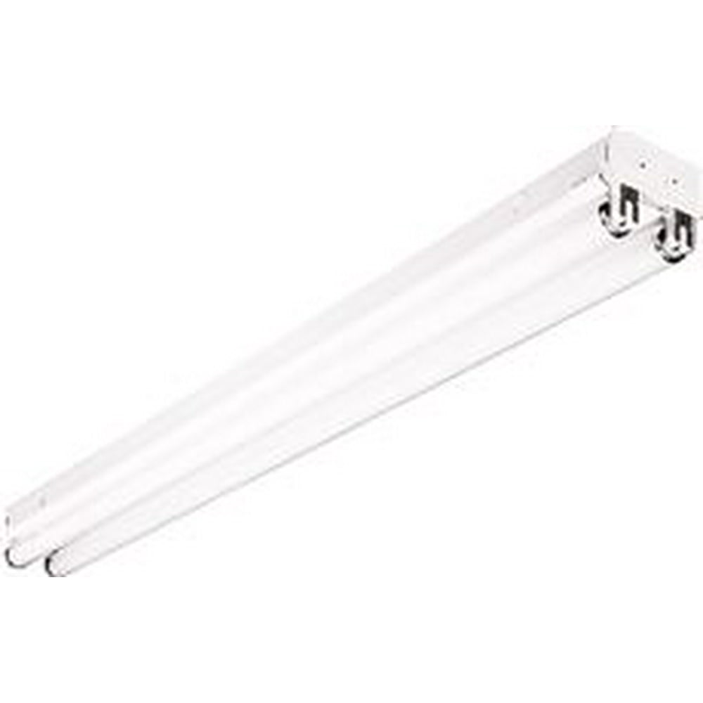 Columbia Lighting Fluorescent Straight-Sided Utility Channel Fixture, 8 ...