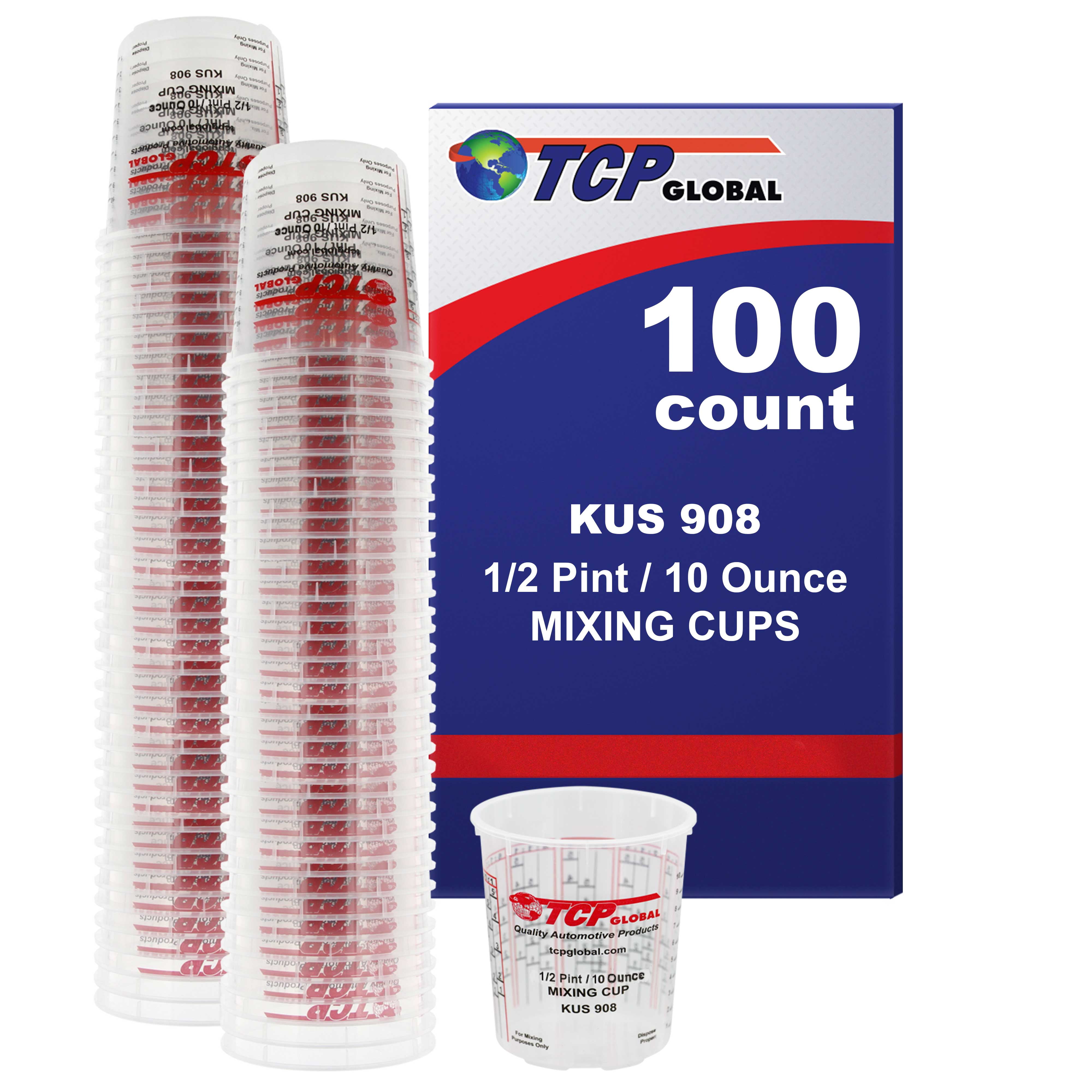 Custom Shop/TCP Global - Box of 100 - Mix Cups - 1/2 Pint size - 10 ...