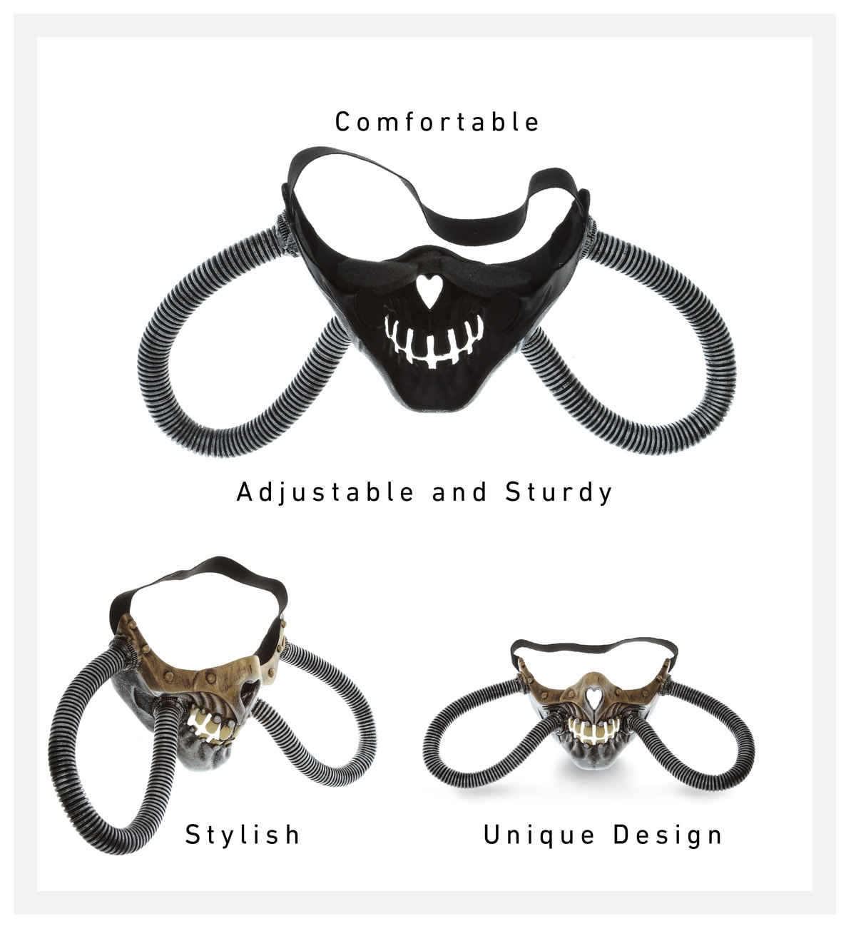 Bottom Half Face Mask Designs