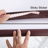 Uxcell 6.6ft x 1.4" x 0.5" Desk Table Edge Cushion Guard Strip Roll ...