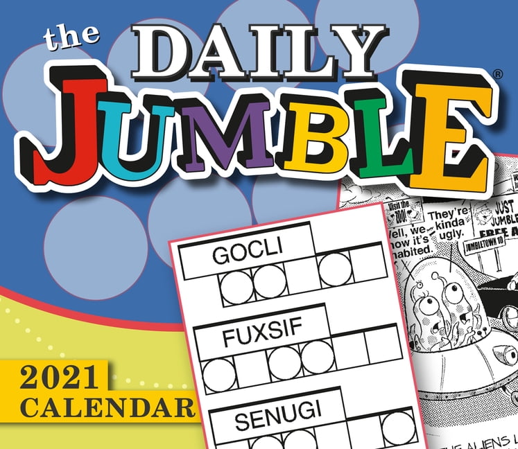 2021 the Daily Jumble(r) Boxed Daily Calendar (Other) - Walmart.com