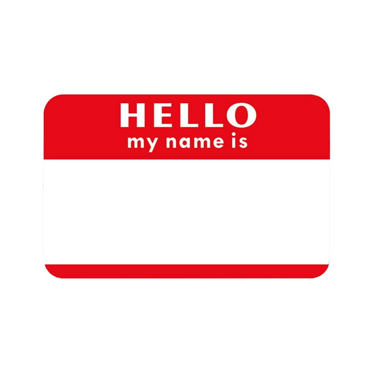 Hello My Name Is Red