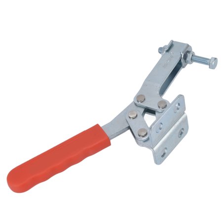 Hold Down Toggle Clamps, 80° Handle Opening Silver Red Color Stable ...