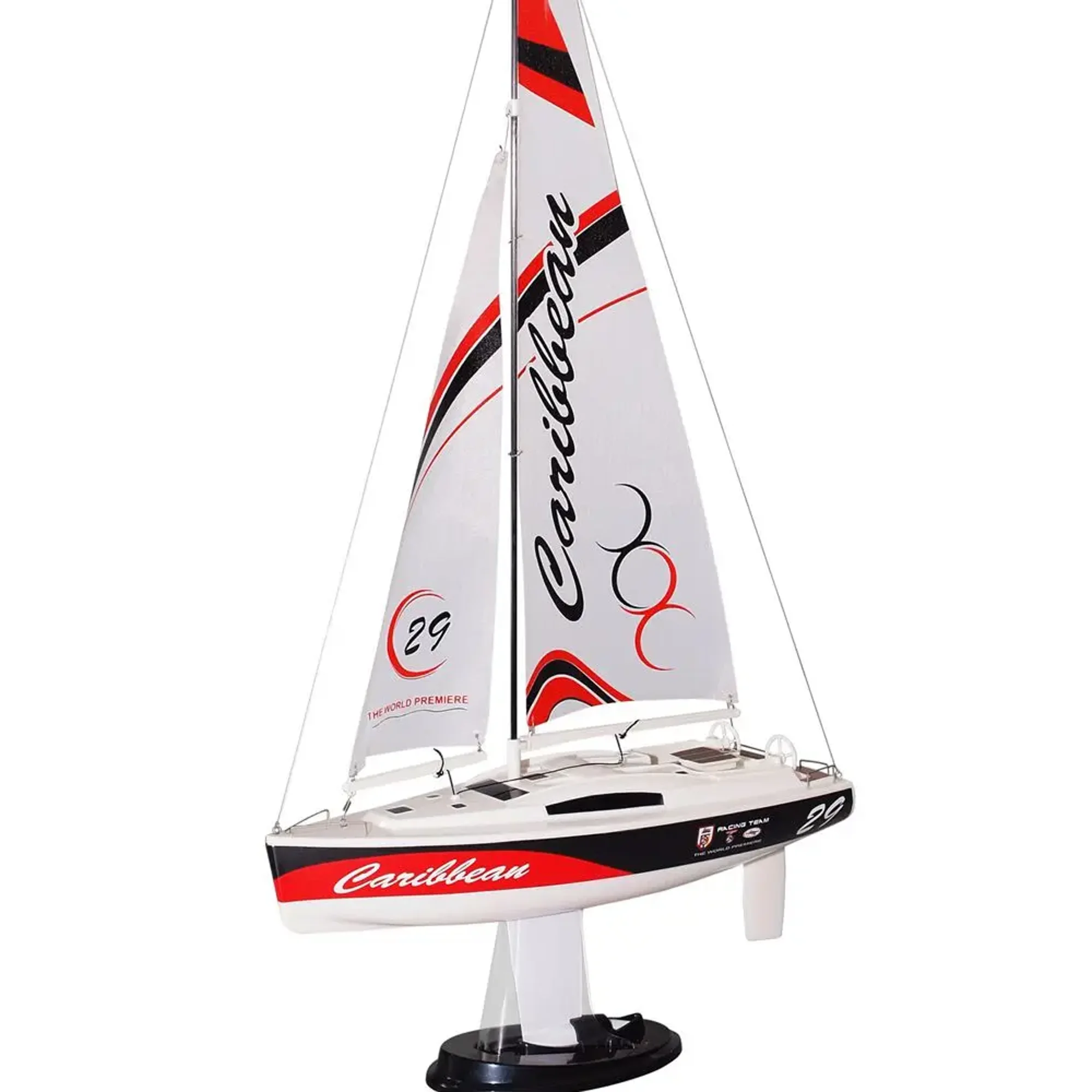 Click here for Afeng Rc Sailing Competition Boat Joyway Red Carib... prices