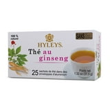 Hyleys Green Tea with Ginseng Root and Ashwagandha - 25 Tea Bags ...