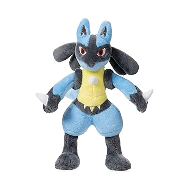 Pokemon Center Lucario Posable Poké Plush - 8 ½ in | Bodega Aurrera en ...