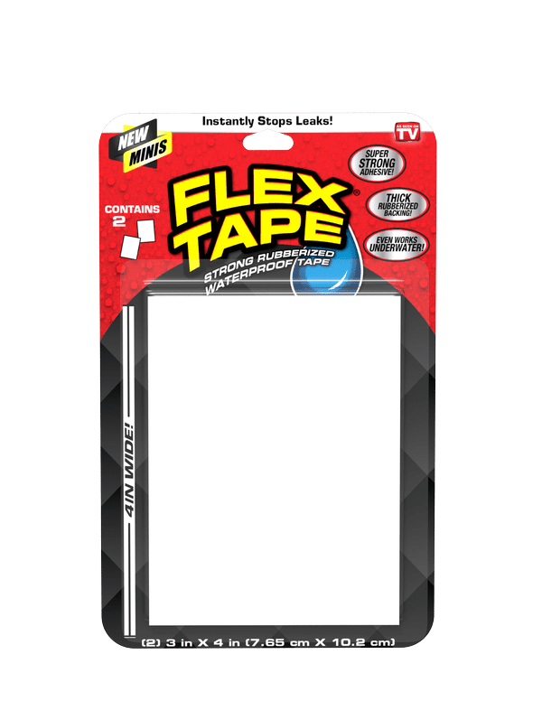 Flex Seal Mini Strong Rubberized Waterproof Tape, White - Walmart.com