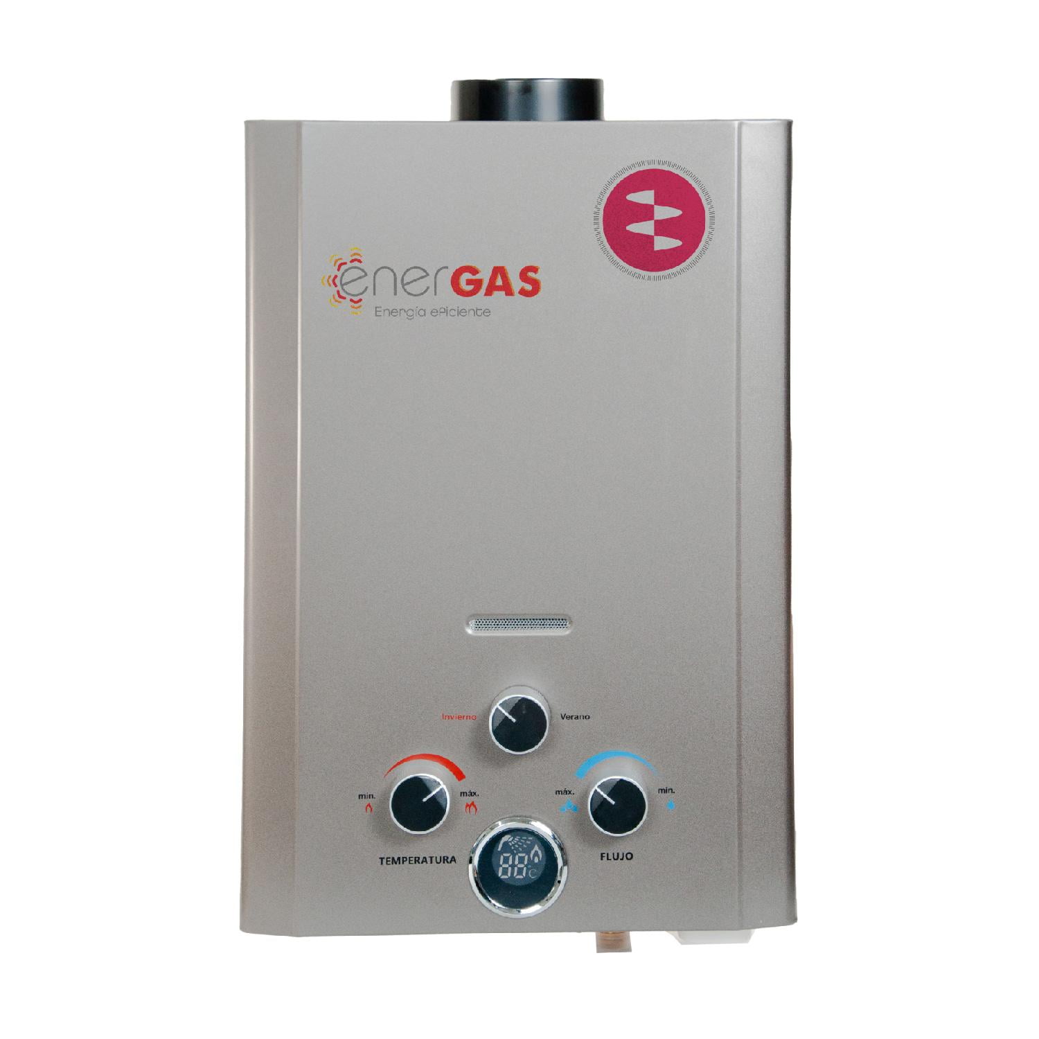 Calentador de Paso Instantaneo Energas 6 L/min Gas gris | Walmart en línea