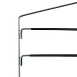 Organize It All Neu Home Chrome Slack Rack with 5 Tiers and Swing Arm ...