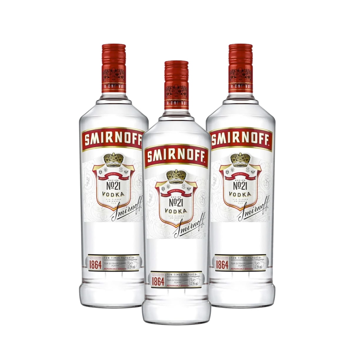 Pack De 3 Vodka Smirnoff 1Lt | Bodega Aurrera en línea