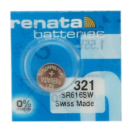 50 x 395 / SR57 Renata Silver Oxide Button Batteries - Walmart.com