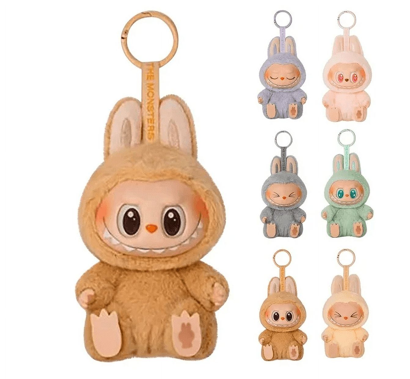 POP MART LABUBU 6PC Plush: Snuggly Delights for Hug - loving Fans ...