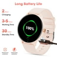 Smartwatch With Answer/Make Phone For Women, Fitness Tracker With 1.39 ...