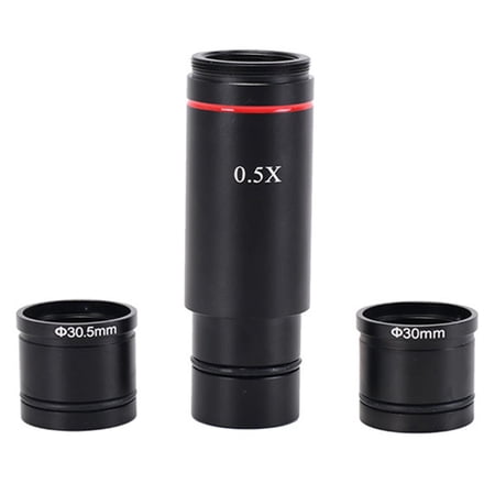 MYG Microscope C Mount Adapter Lens for 23.2mm Microscope with 30mm/30 ...