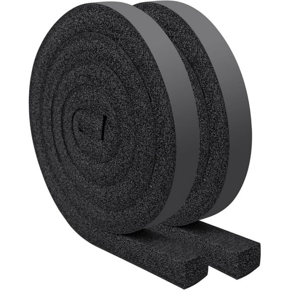 Frost King Tubular Vinyl Gasket Weatherstrip, 1/2" W, 1/4" T, 17' L ...