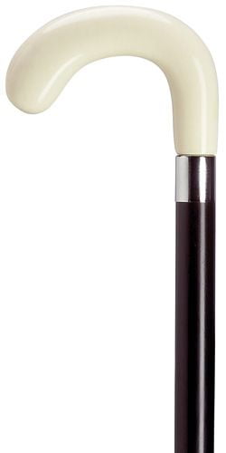 Walking Cane Men Golf Cane Black Maple Shaft, Ivory Handle - Walmart.com