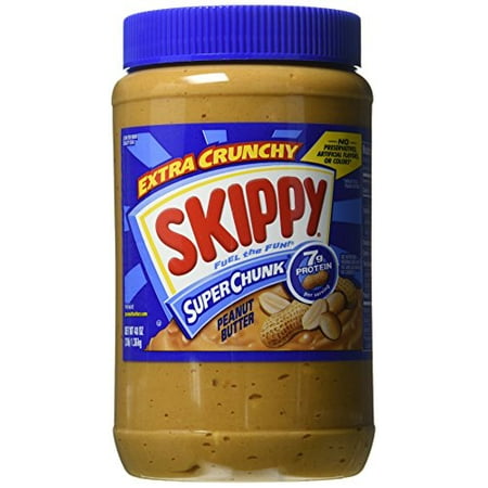 Skippy Chunky Peanut Butter-48 oz, 2 ct - Walmart.com