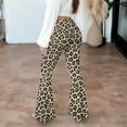 DailyTrove Women's Wide-Leg Lounge Pants - Leopard Print Trendy ...