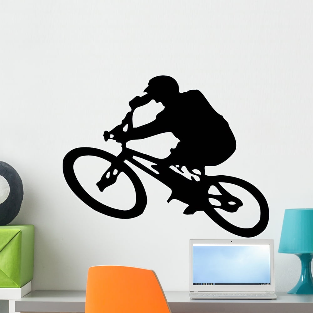 Bmx Wall Decal Sticker, Wallmonkeys Peel & Stick Vinyl Graphic (24 in W ...