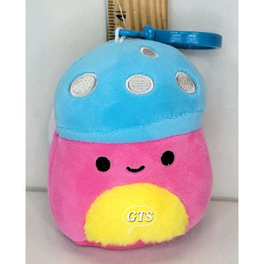 Squishmallow 3.5" Umberto Clown Soft Bright Blacklight Plush Clip ...