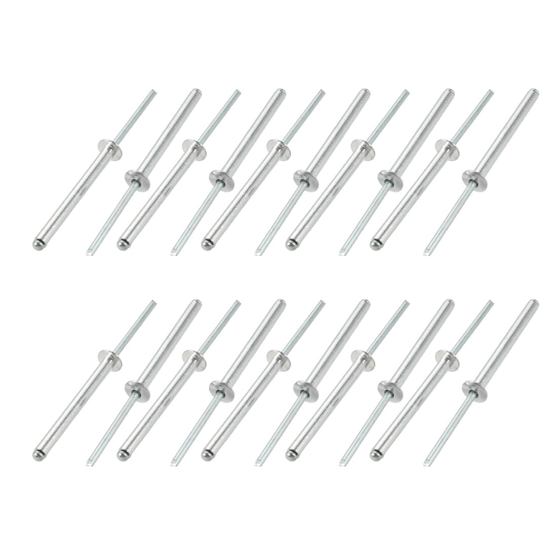 Click here for Unique Bargains 20 Pcs 4mm X 40mm Aluminum/Steel O... prices