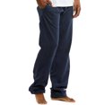 Mens Cotton Knitted Pajama Pants With Pocket Drawstring Sleepwear