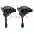 2 pc Hitachi IGC0135 Ignition Coils for MD325048 MD362907 Spark Plug ...