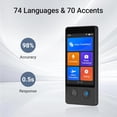Translator Device W12S Support 144 Languages and Accents 98% High ...