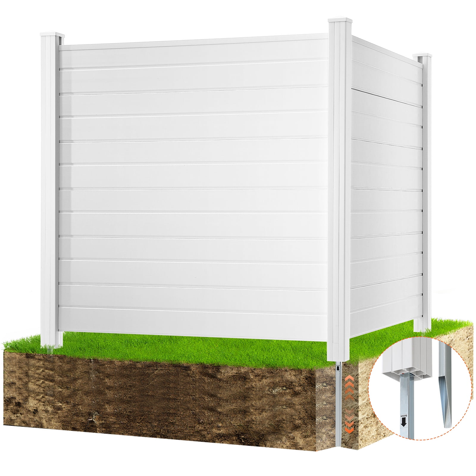 Click here for Vevor Outdoor Privacy Screens  50 W X 50 H Air Con... prices