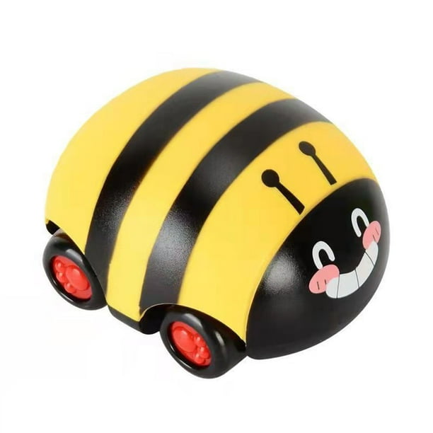 Juguete de coche de inercia de insectos, inercia de fricción de insectos de dibujos animados ...
