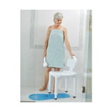 Carex Bath Bench 21" W 18 Inch Depth 400 lbs Weight Capacity FGB671C0 ...