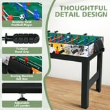 RayChee 15-in-1 Heavy Duty Adult Game Table with Foosball & Other ...