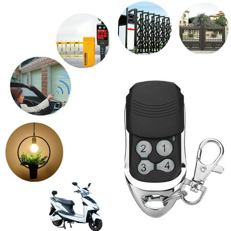 4X Metal Car Garage Door Remote Pieces Metal Automobile Garage Control ...
