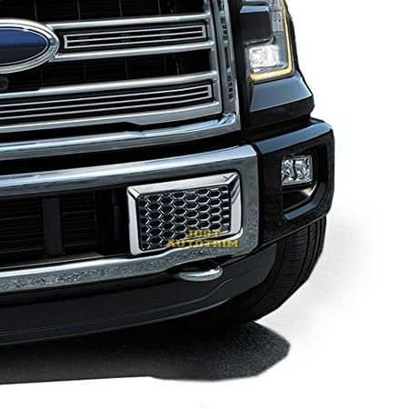 Justautotrim Front Bottom Bumper Moulding Chrome Cover Trims Kit for ...