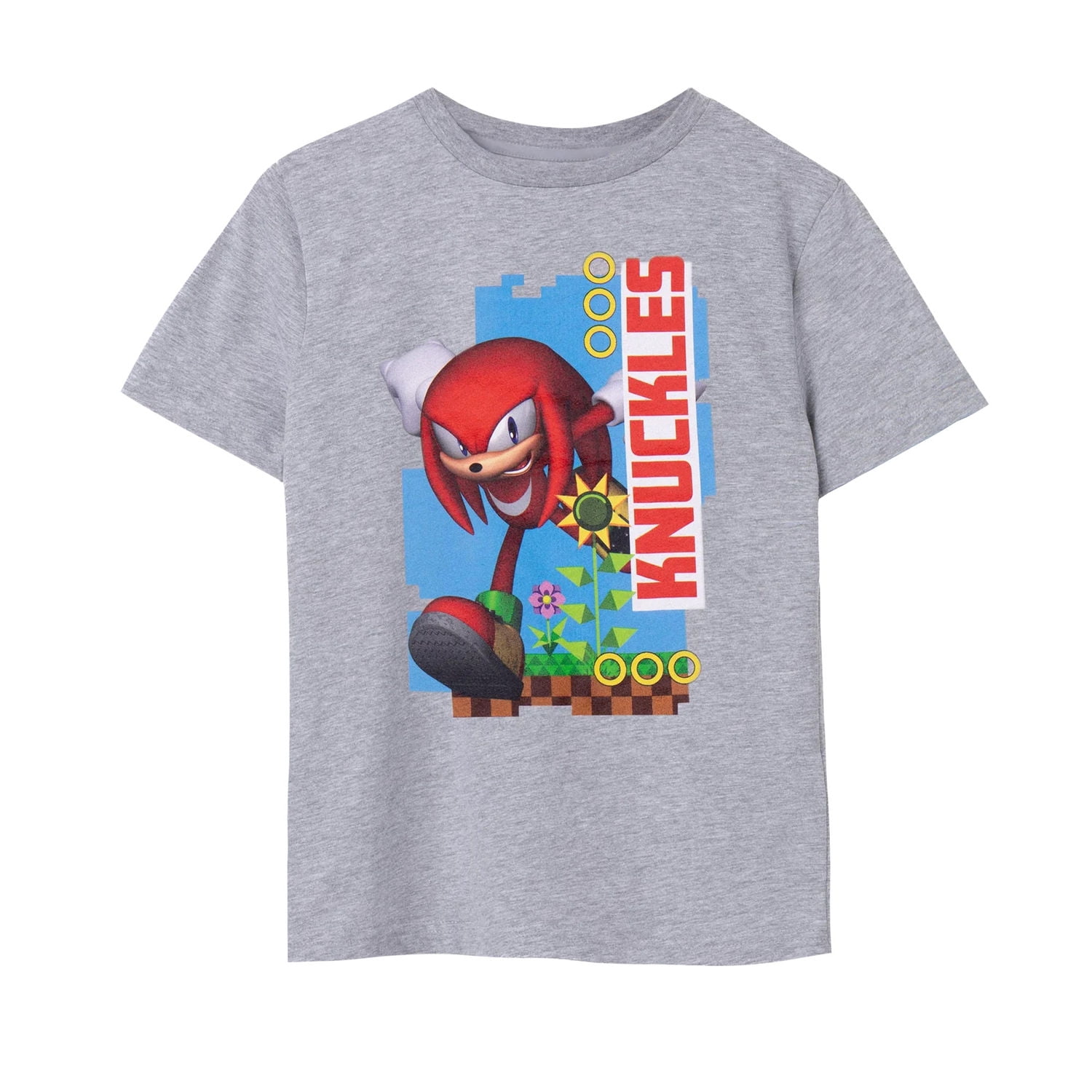 Click here for Sonic The Hedgehog Boys/Girls Knuckles Short-Sleev... prices