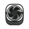 Mainstays 5-inch Portable Rechargeable USB Personal Tabletop Fan in ...